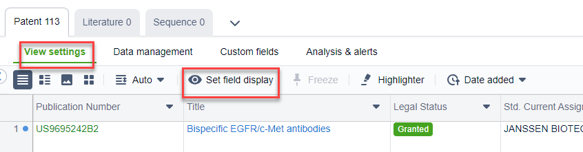 Conducting a Basic FTO Search with Bio – Patsnap Help Center