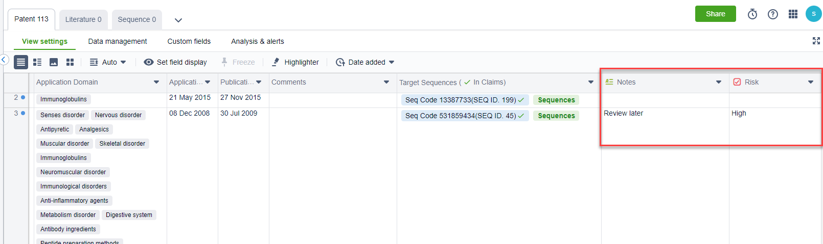 Conducting a Basic FTO Search with Bio – Patsnap Help Center