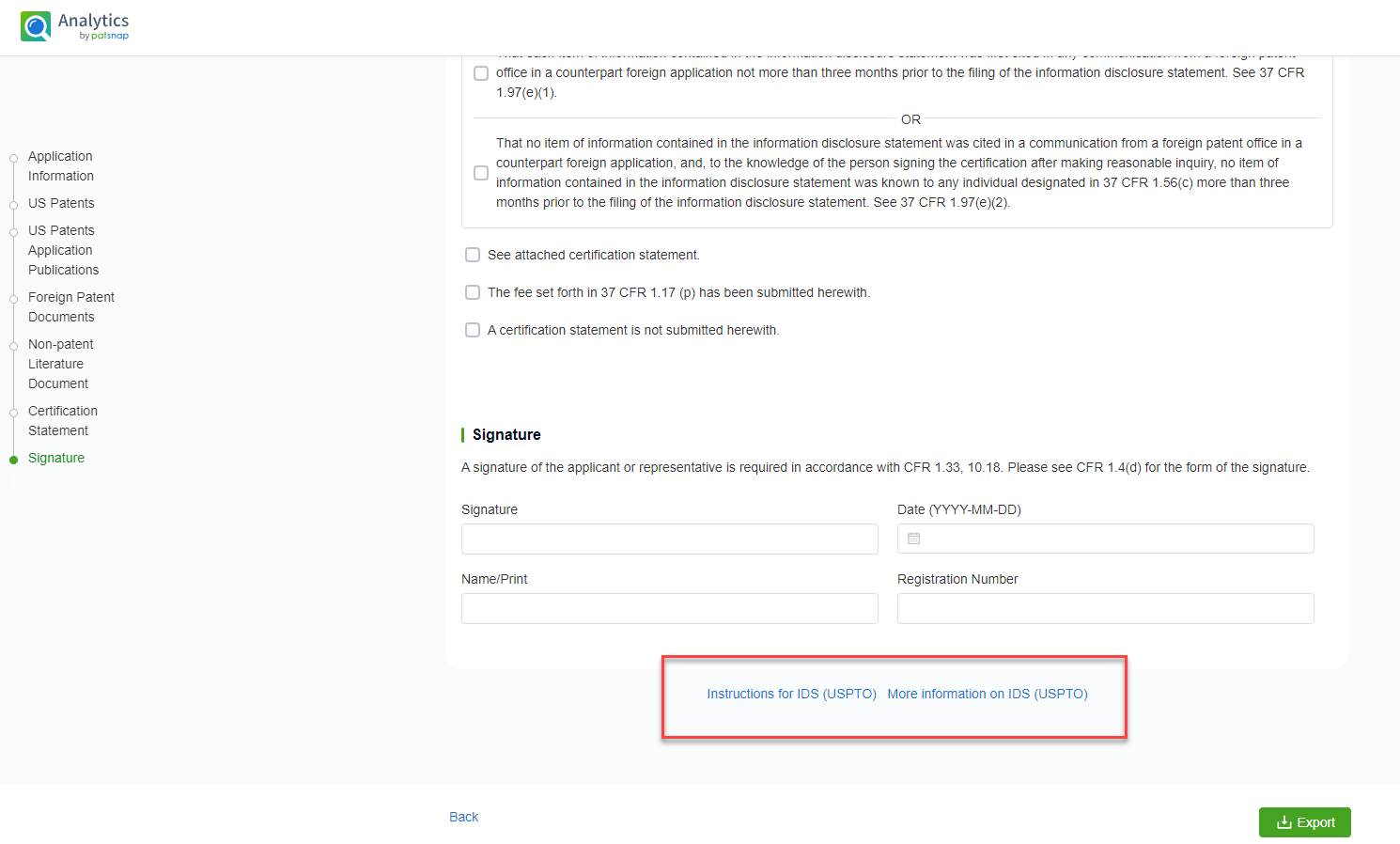 How Do I Export My Search Results? – Patsnap Help Center