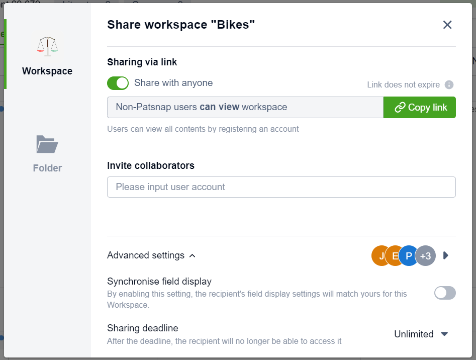 How Do I Share Or Save A Workspace? – PatSnap Help Center