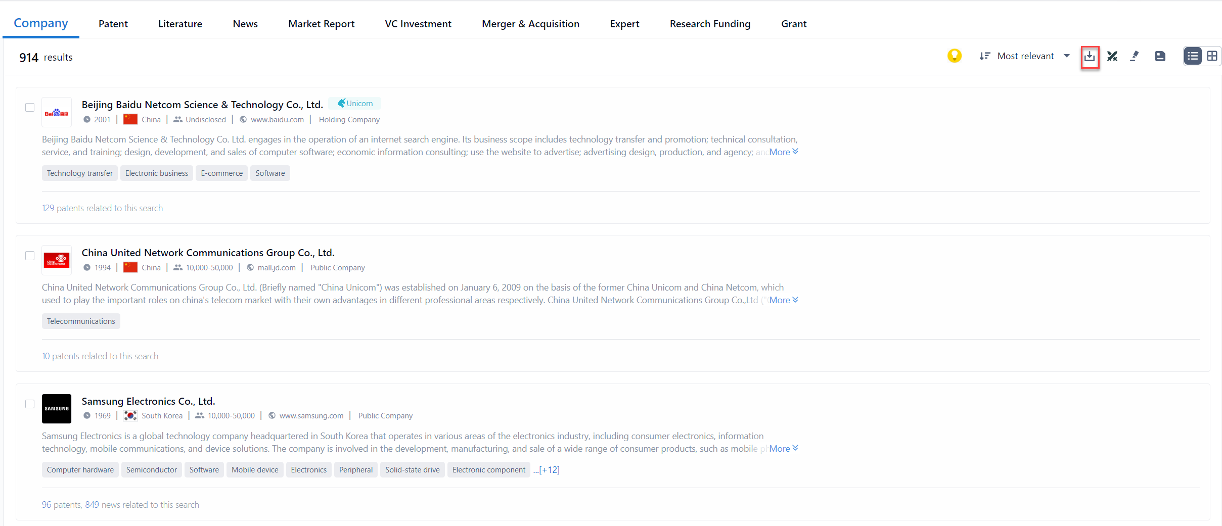 Export Functionality Overview – Patsnap Help Center