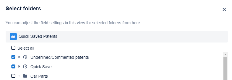 How Can I Display the Same Set of Fields Across Workspace Folders ...