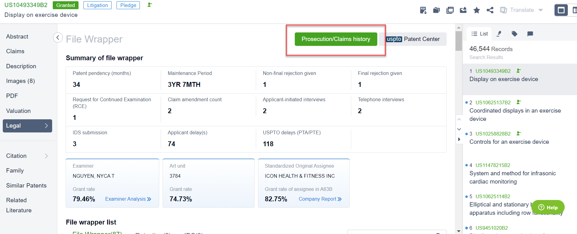 Summary of File Wrapper – Patsnap Help Center