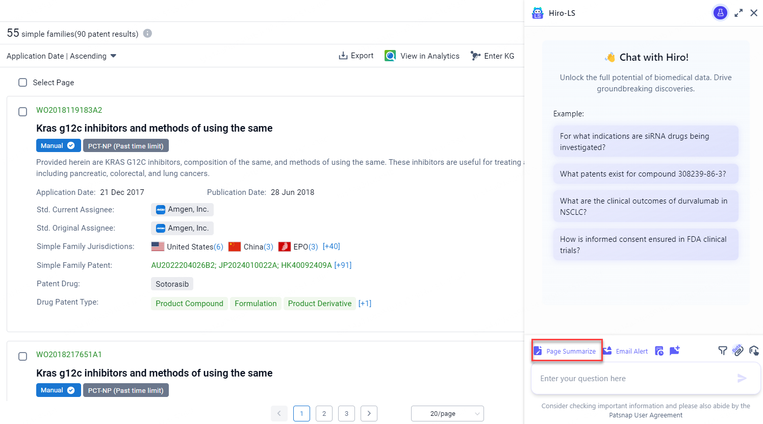 Using Hiro in Your Analysis – Patsnap Help Center