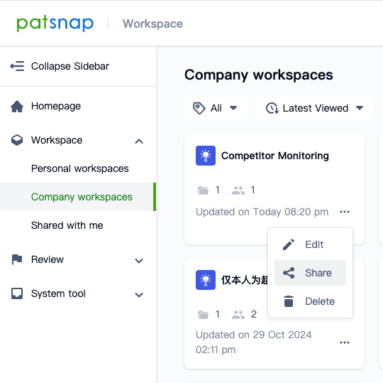 How To Edit Sharing Permissions for Company Workspace Collaborators ...