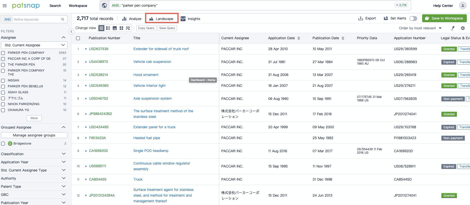 Results Analysis 101 – PatSnap Help Center