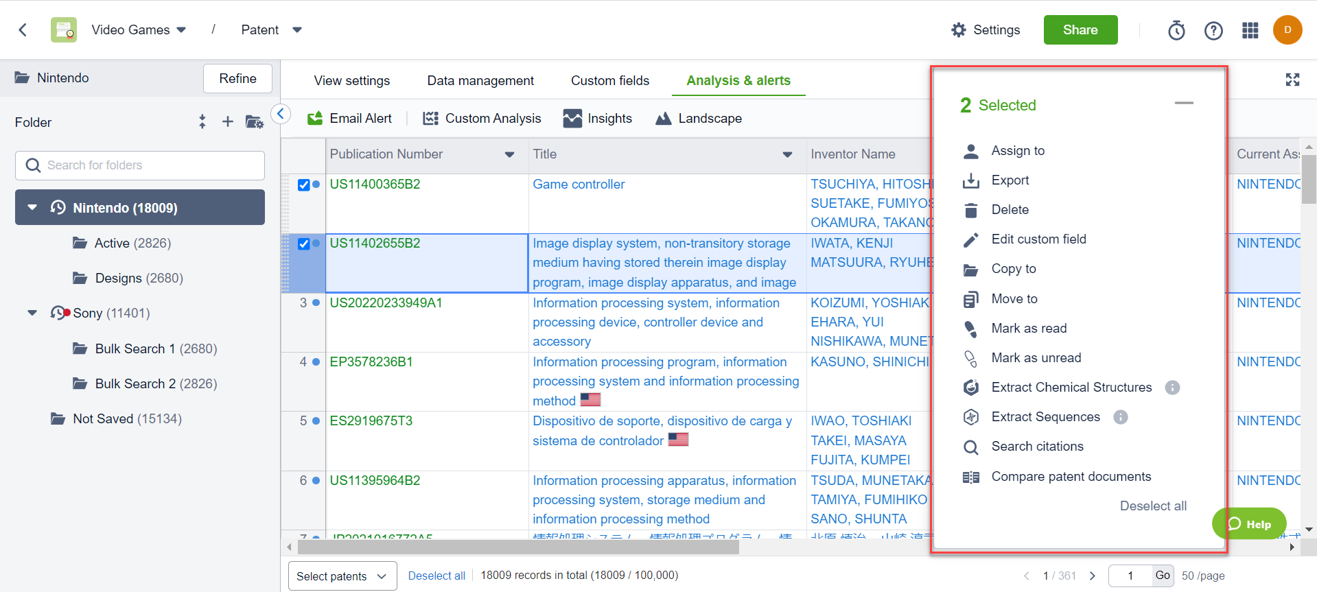 Managing Workspace Folders – Patsnap Help Center
